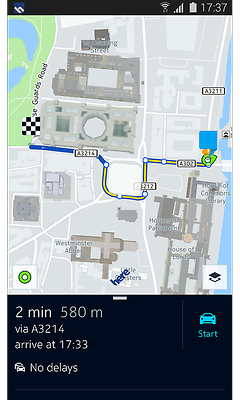 Nokia lanza HERE maps para smartphones Galaxy